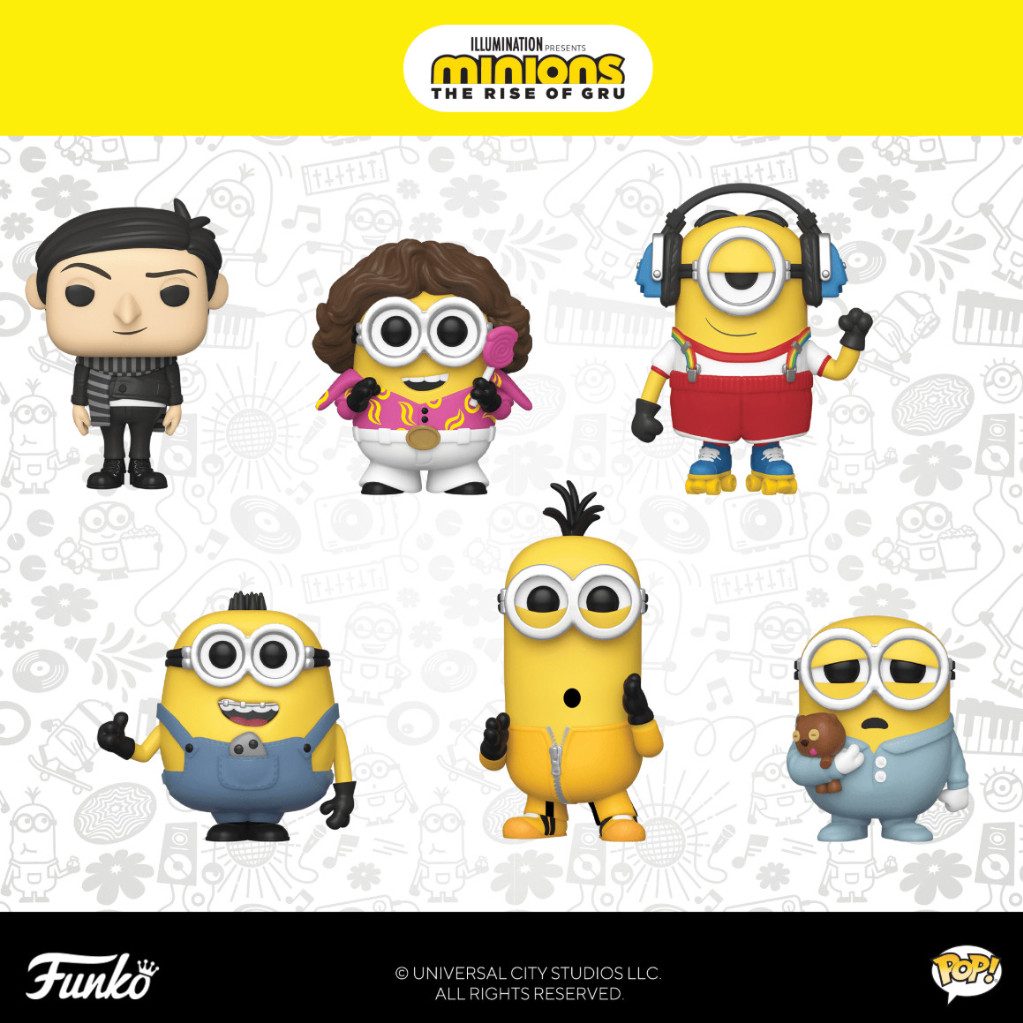 Figurki z filmu Minionki: Wejście Gru w planach serii od Funko ...
