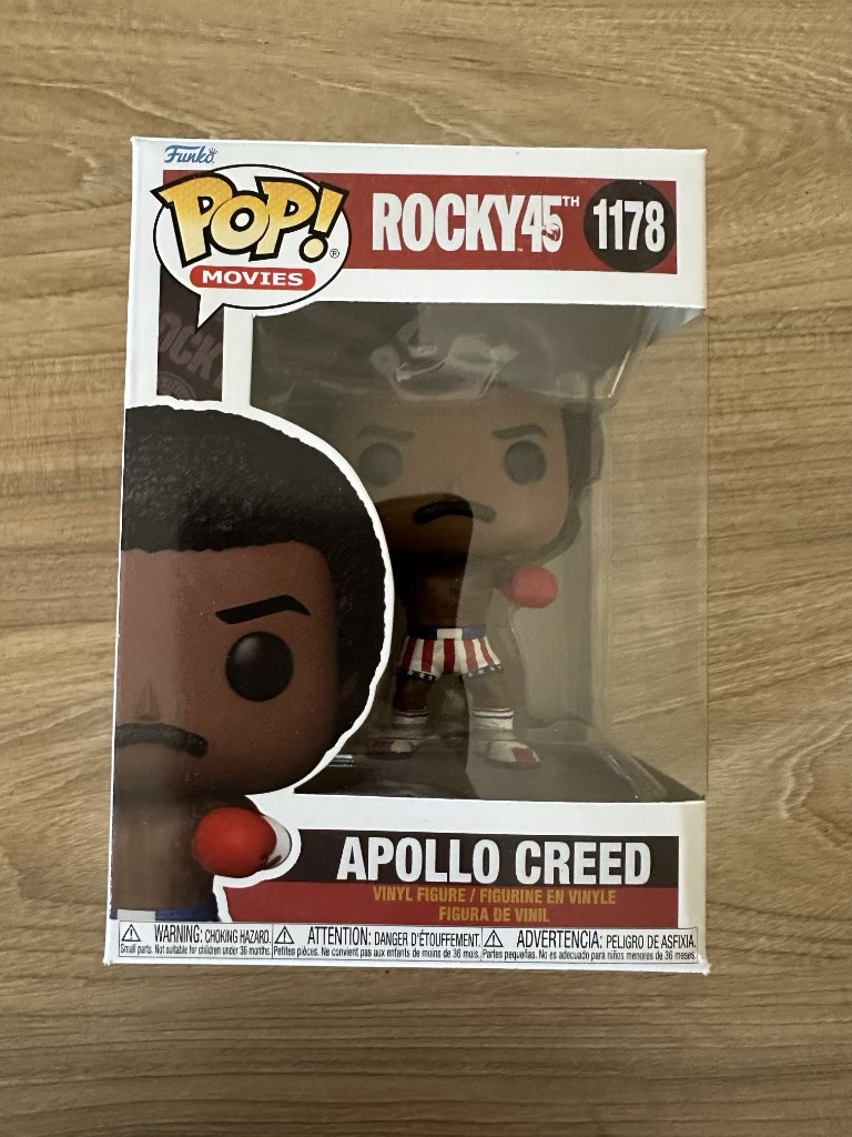 Figurka Apollo Creed z serii 45 rocznica Rocky Balboa - Funko Pop ...
