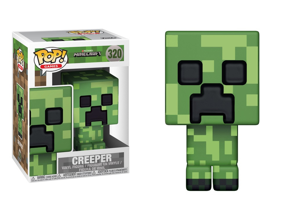 Figurka Creeper z serii Minecraft - Funko Pop! Vinyl: Gry • POPVINYL.PL