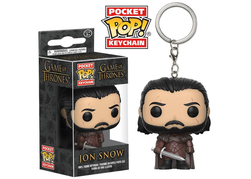 Brelok Jon Snow z serii Gra o Tron - Funko Pop! Breloki • POPVINYL.PL