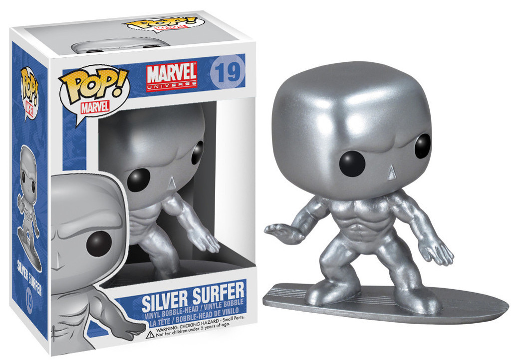 Figurka Silver Surfer z serii Marvel - Funko Pop! Vinyl: Marvel ...