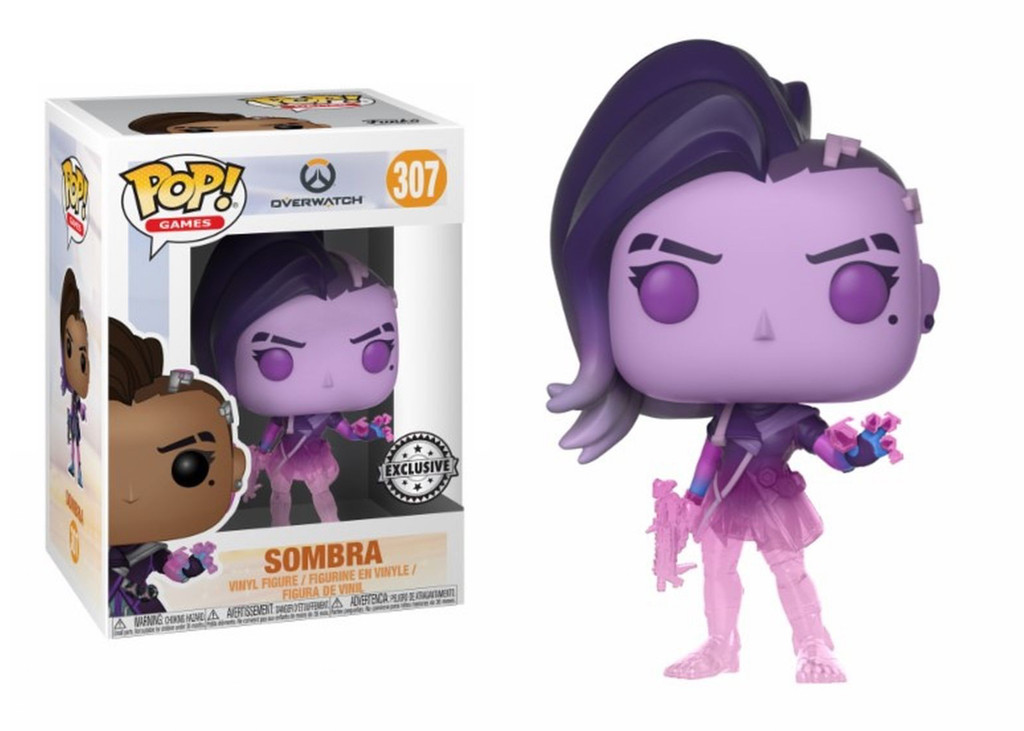 Figure Sombra 2 from the series Overwatch Funko Pop Vinyl Games POPVINYL.EU