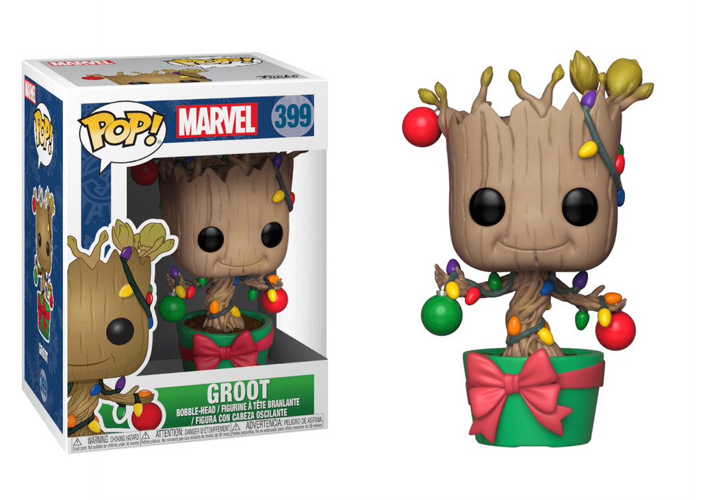 Figurka Groot z serii Świąteczne - Funko Pop! Vinyl: Marvel • POPVINYL.PL