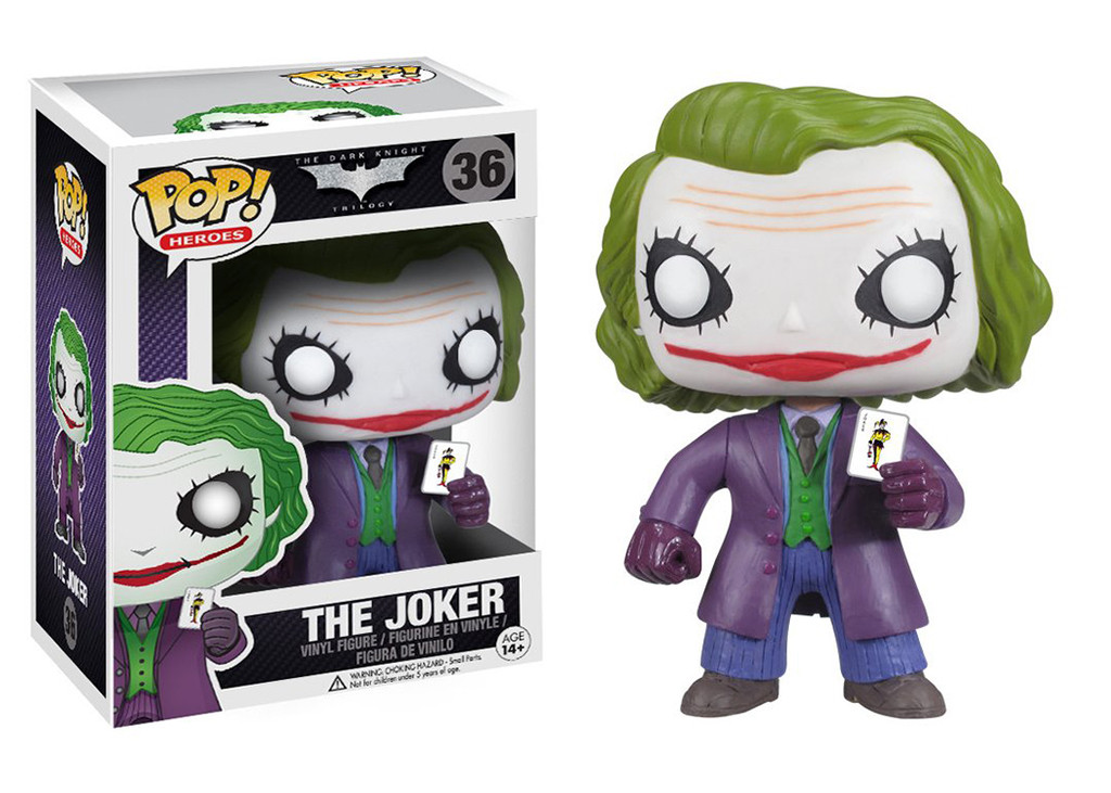 Figurka Joker z serii Mroczny rycerz - Funko Pop! Vinyl: DC • POPVINYL.PL