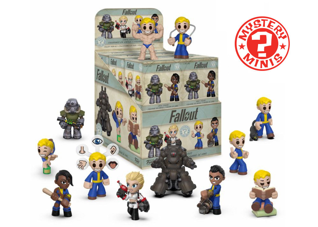 Figurka Mystery Minis w ciemno 2 z serii Fallout - Funko Mystery Minis ...