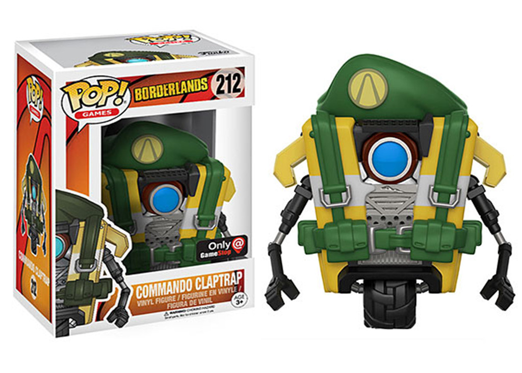 Figurka Commando Claptrap z serii Borderlands - Funko Pop! Vinyl: Gry ...