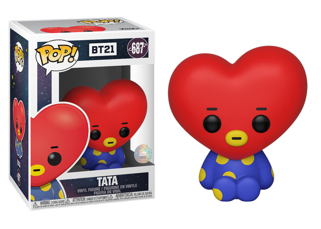 Figurka Tata z serii BT21 - Funko Pop! Vinyl: Animacje • POPVINYL.PL