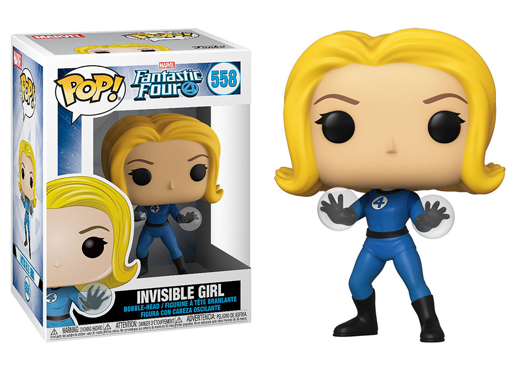 Figurka Invisible Girl z serii Fantastyczna Czwórka - Funko Pop! Vinyl ...
