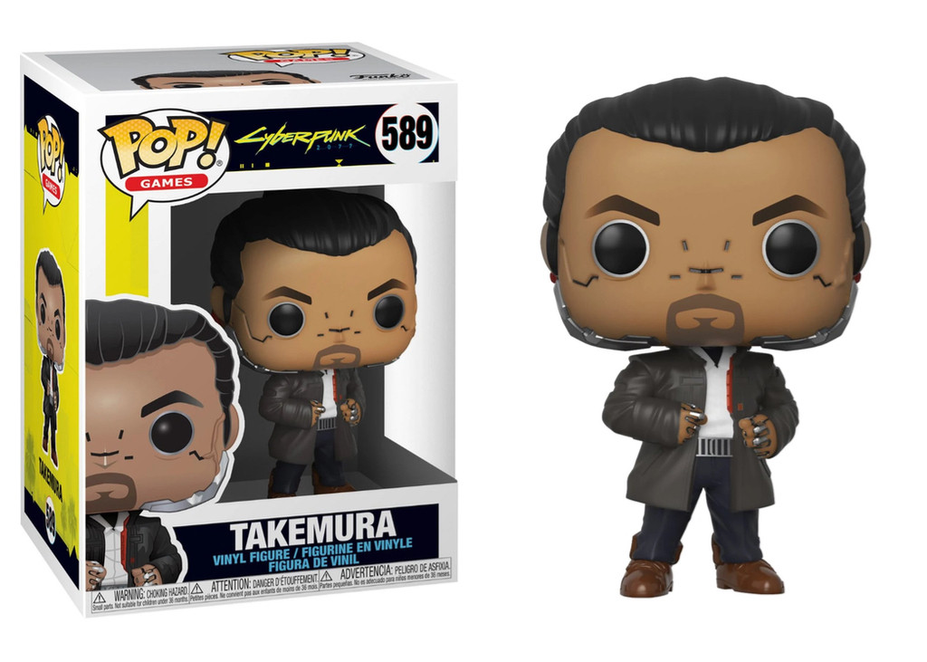 Figurka ﻿Johnny Silverhand z serii Cyberpunk 2077 - Funko Pop! Vinyl ...