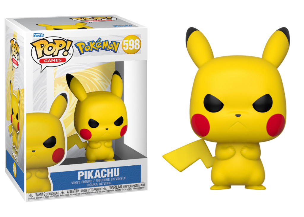 Figurka Pikachu 4 z serii Pokemon - Funko Pop! Vinyl: Gry • POPVINYL.PL