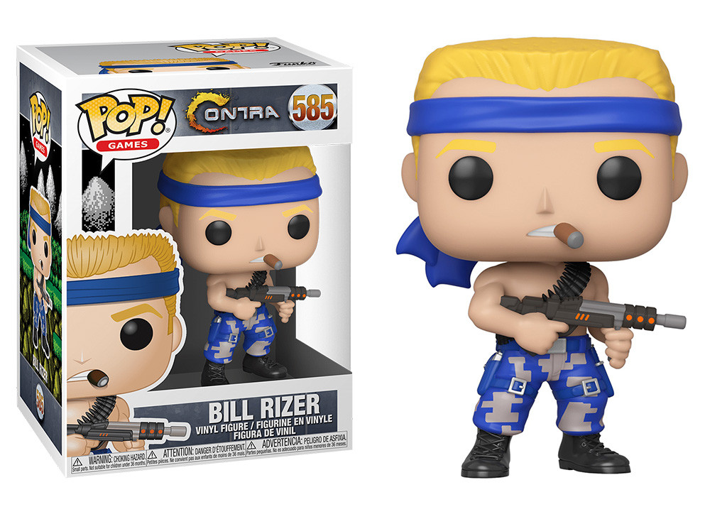 Figurka Bill Rizer z serii Contra - Funko Pop! Vinyl: Gry • POPVINYL.PL