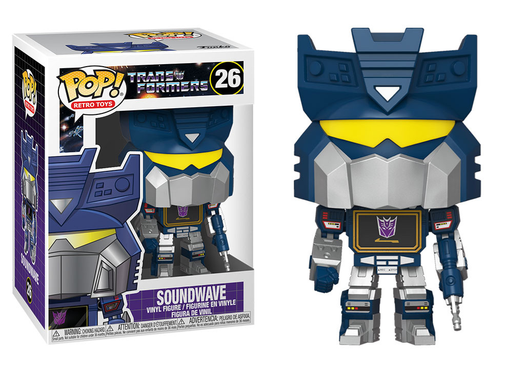 Figurka Soundwave z serii Transformers - Funko Pop! Vinyl: Ikony ...