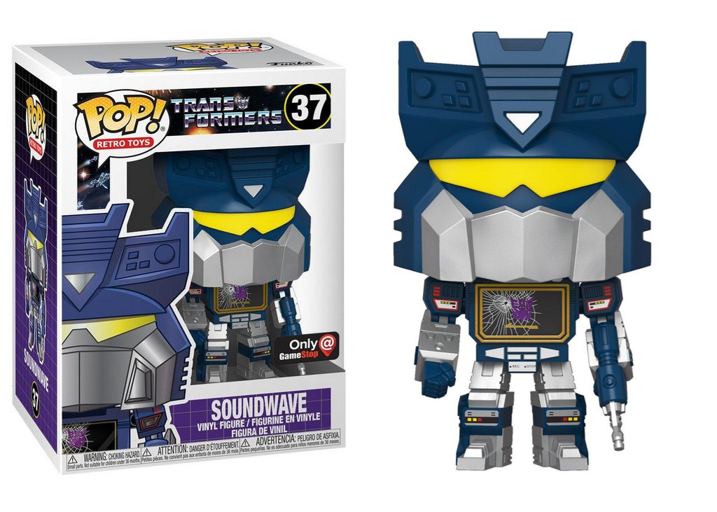 Figurka Soundwave z serii Transformers - Funko Pop! Vinyl: Ikony ...