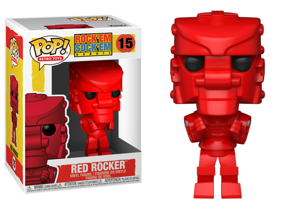 Figurka Rock 'Em Sock 'Em Robot 2 z serii Mattel - Funko Pop! Vinyl ...