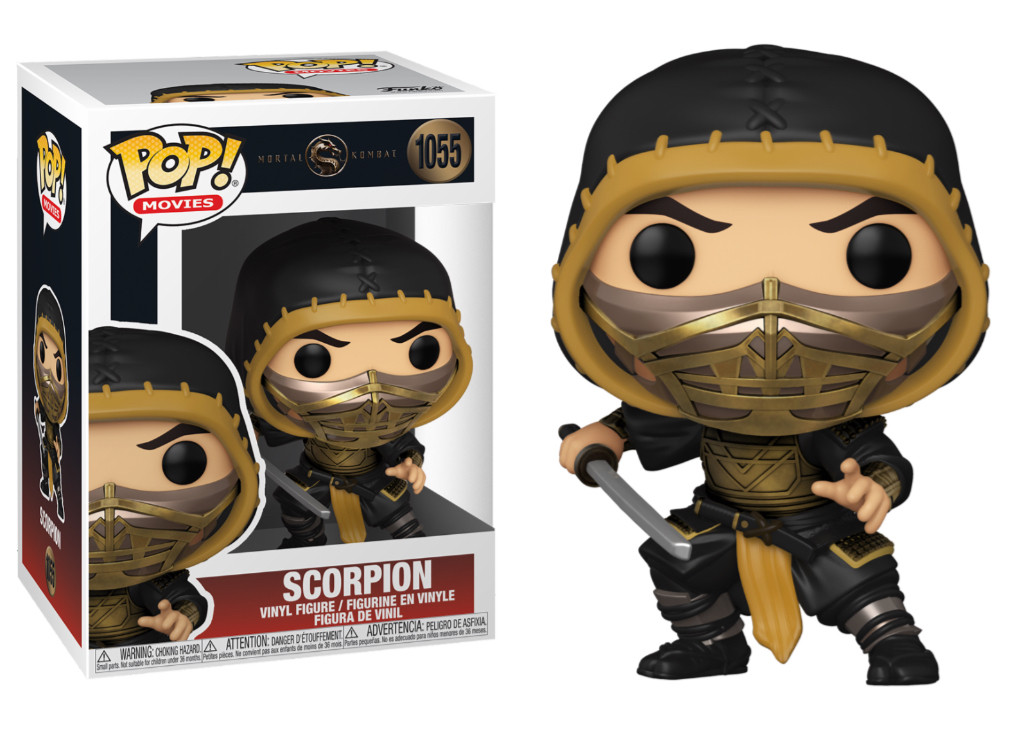 Figurka Scorpion z serii Mortal Kombat (2021) - Funko Pop! Vinyl: Filmy ...