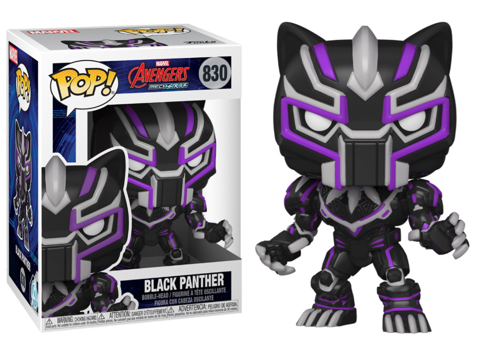 Figurka Czarna Pantera z serii Marvel Mech - Funko Pop! Vinyl: Marvel ...