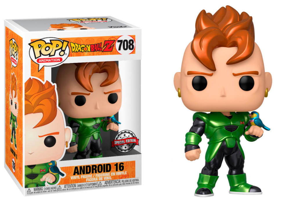 Figurka Android 16 2 z serii Dragon Ball Z - Funko Pop! Vinyl: Animacje ...