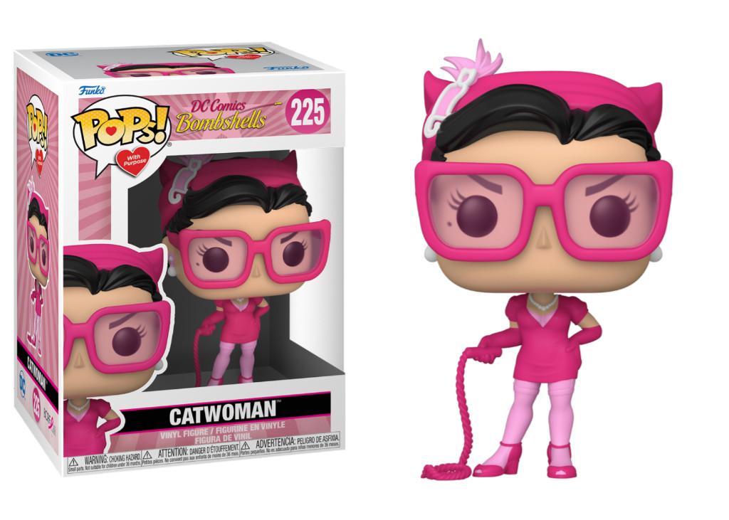 Figurka Bombshell Catwoman (Breast Cancer Awareness) z serii Herosi ...