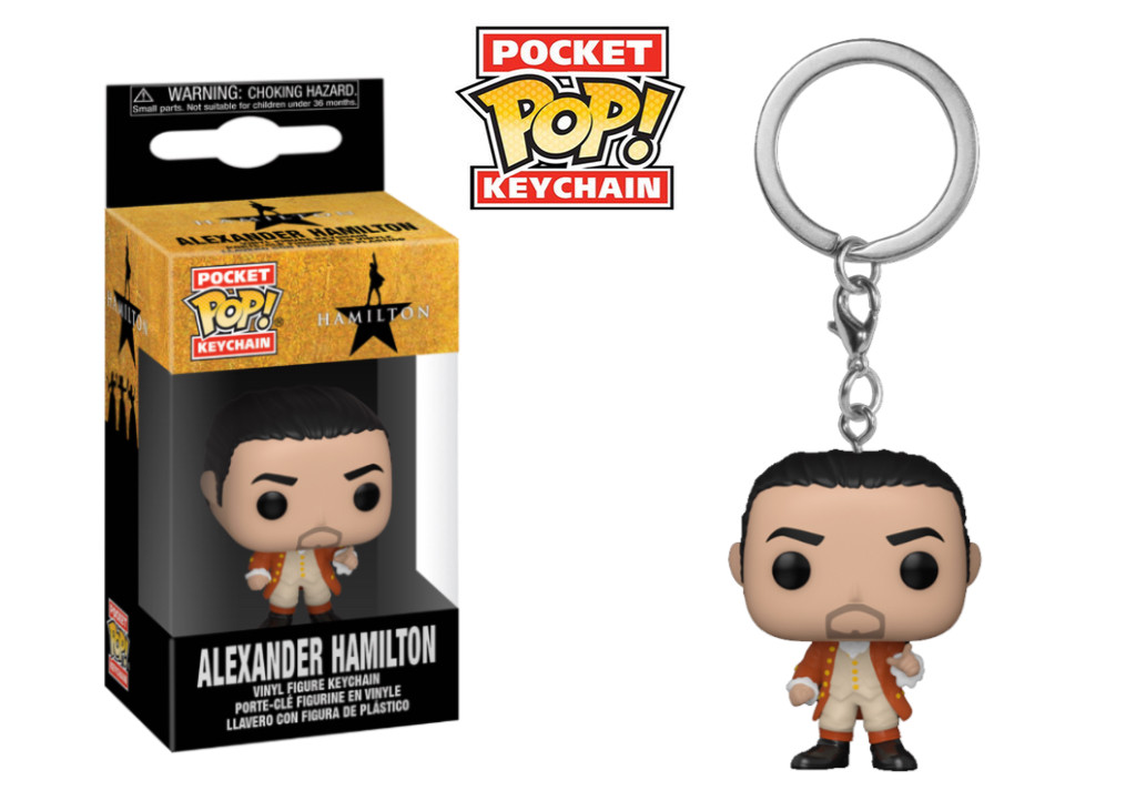 Brelok Alexander Hamilton z serii Hamilton - Funko Pop! Breloki ...