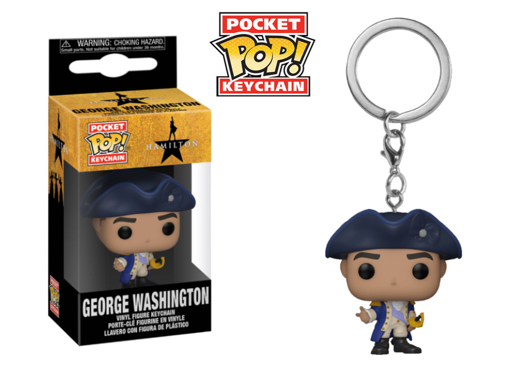 Brelok George Washington z serii Hamilton - Funko Pop! Breloki ...