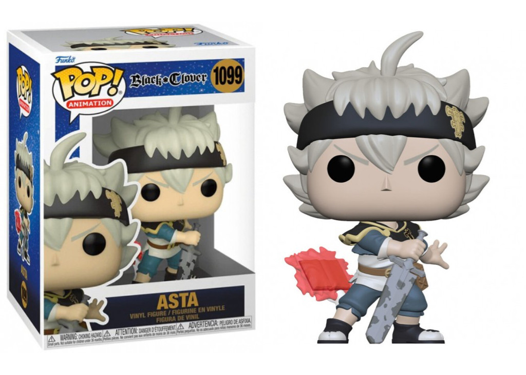 Figurka Asta z serii Black Clover - Funko Pop! Vinyl: Animacje ...