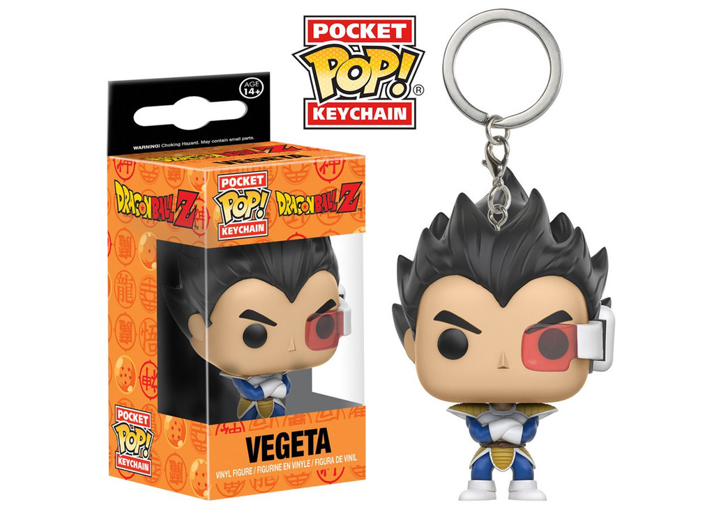 Brelok Vegeta z serii Dragon Ball Z - Funko Pop! Breloki • POPVINYL.PL