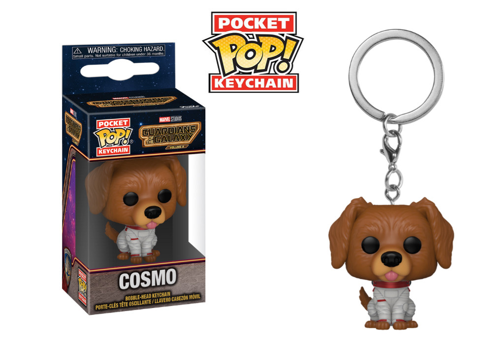 Brelok Cosmo z serii Strażnicy Galaktyki Vol. 3 - Funko Pop! Breloki ...