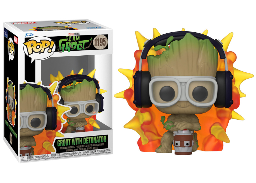 Figurka Groot 5 z serii Ja jestem Groot - Funko Pop! Vinyl: Marvel ...