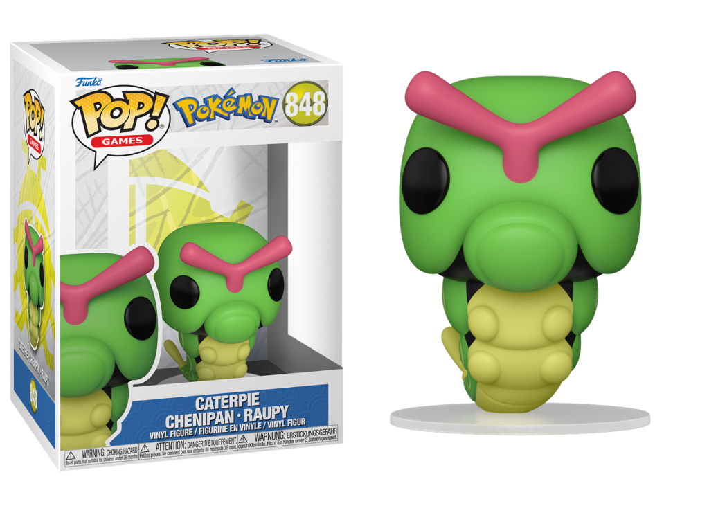 Figurka Caterpie z serii Pokemon - Funko Pop! Vinyl: Gry • POPVINYL.PL