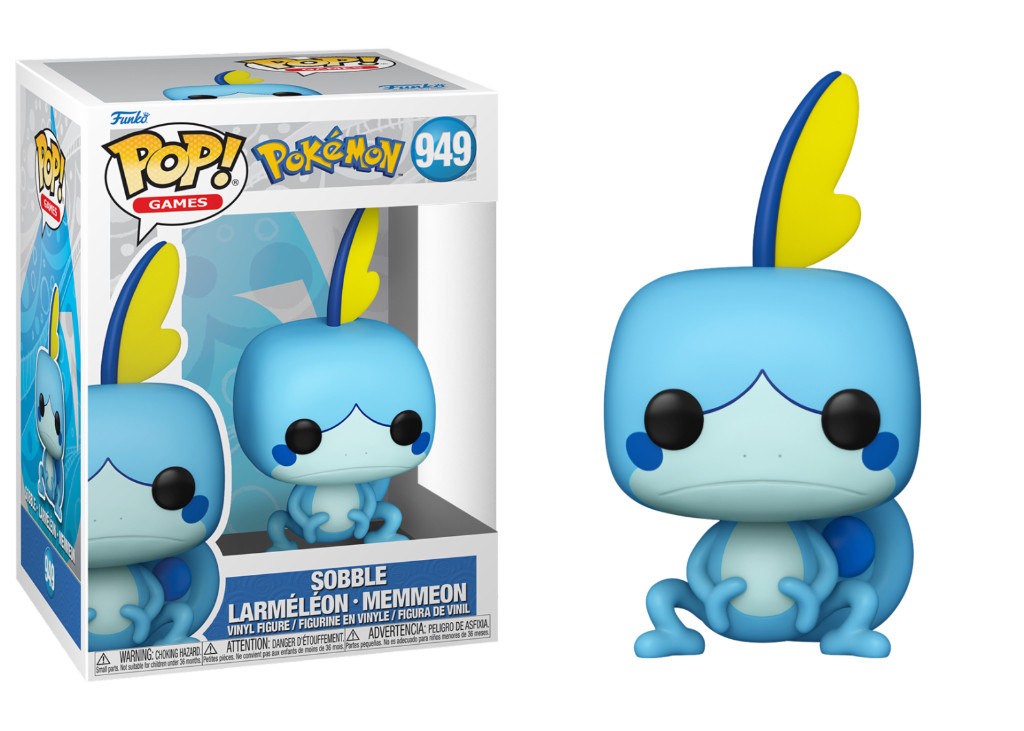 Figurka Sobble z serii Pokemon - Funko Pop! Vinyl: Gry • POPVINYL.PL