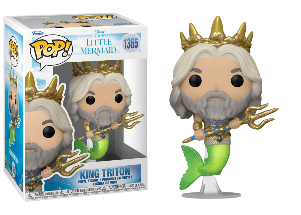 Figurka Król Tryton z serii Mała syrenka (2023) - Funko Pop! Vinyl ...