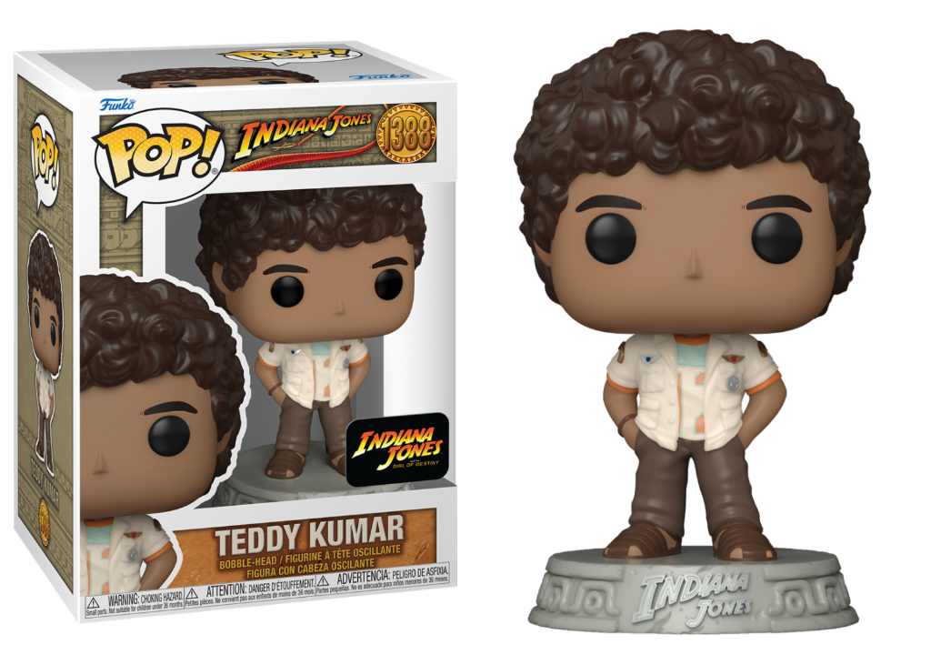 Figurka Teddy Kumar z serii Indiana Jones i artefakt przeznaczenia ...