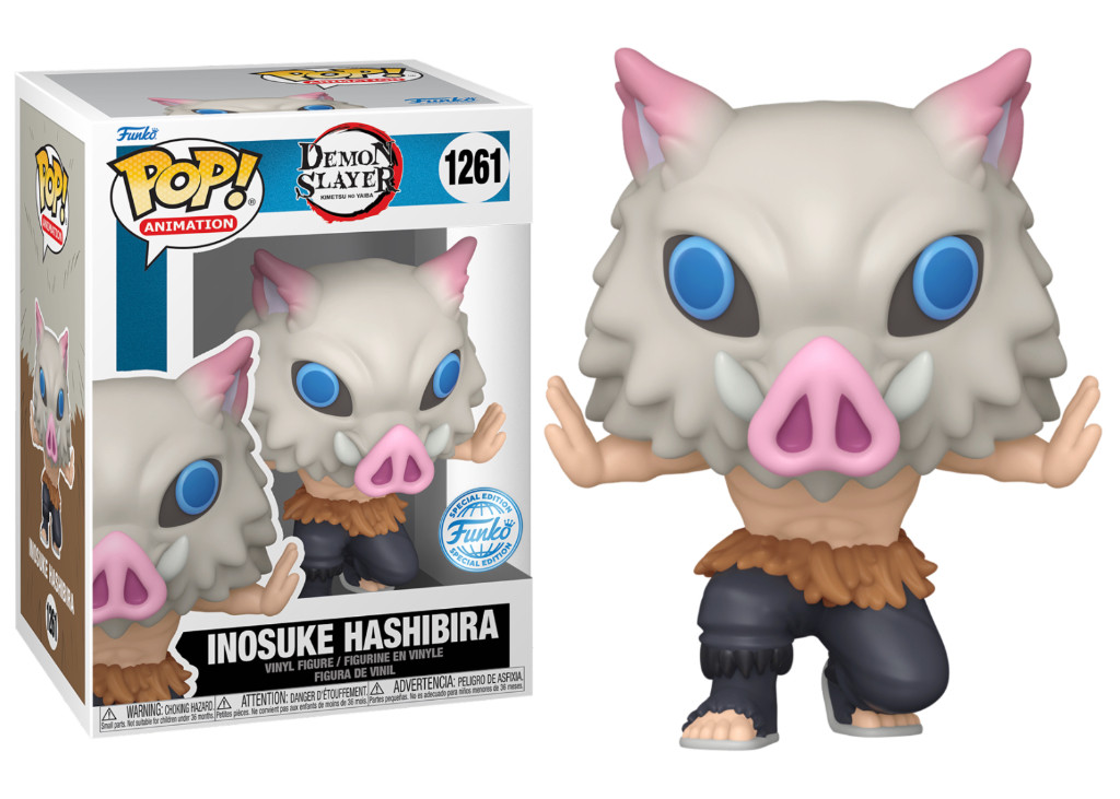 Przypinka Inosuke Hashibira z serii Demon Slayer - Funko Pop! Przypinki ...