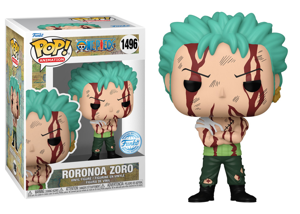 Figurka Roronoa Zoro 3 z serii One Piece - Funko Pop! Vinyl: Animacje ...