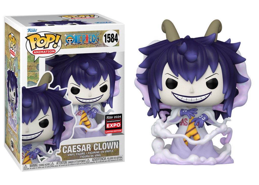 Figurka Caesar Clown z serii One Piece - Funko Pop! Vinyl: Animacje ...
