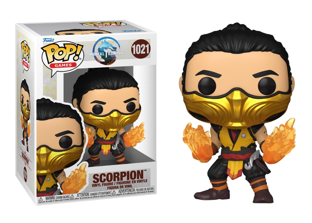 Figurka Scorpion z serii Mortal Kombat - Funko Pop! Vinyl: Gry ...